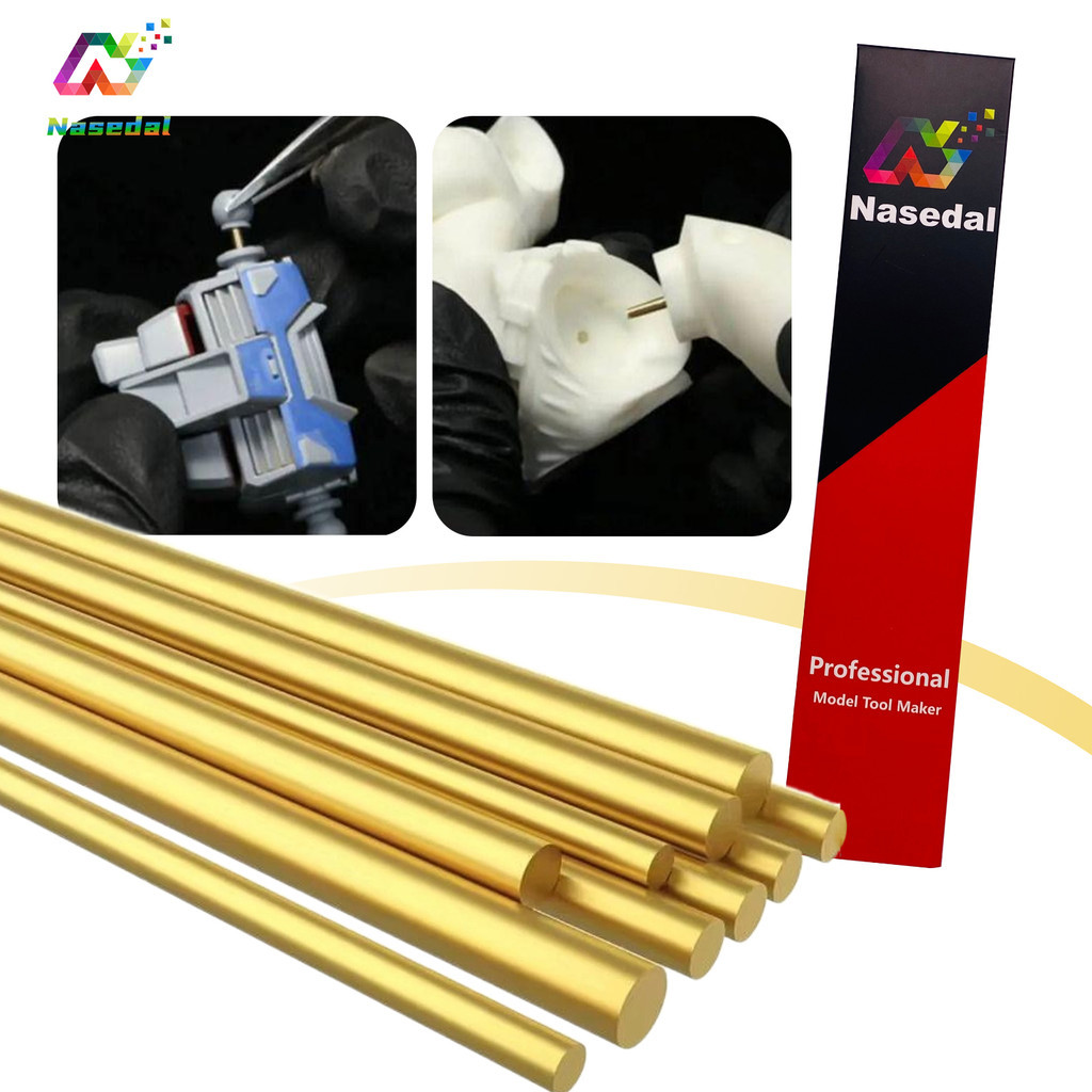 Nasedal High Precision Brass Rod 0.5mm-3.0mm Model Fixing Rod for ...