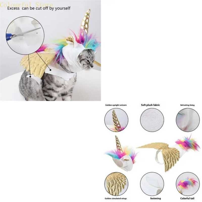 X7xd COD Festival Cats Animal Outfit Breathable Polyester Halloween ...