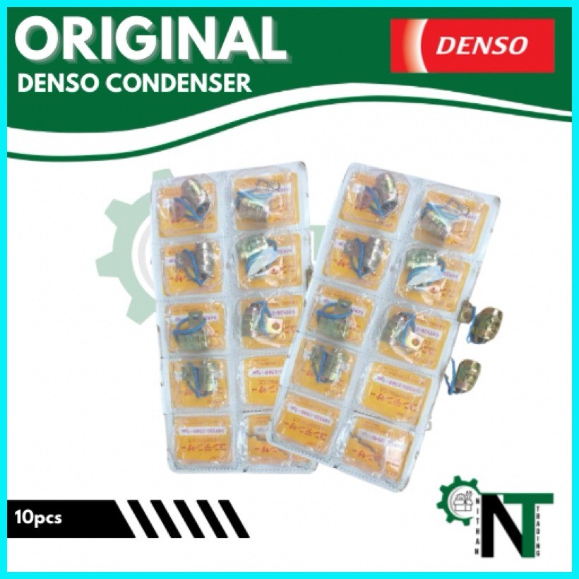 ORIGINAL DENSO CONDENSER (10pcs per set) | Shopee Philippines
