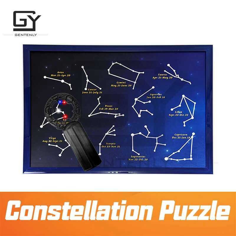 Escape Room Props Constellation Puzzle 12 Star Signs Zodiac Game ...