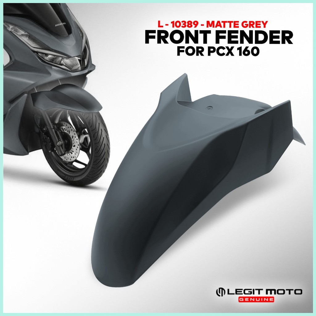 LEGITMOTO GENUINE HONDA PCX 160 FRONT FENDER MATTE FINISH / GLOSSY ...