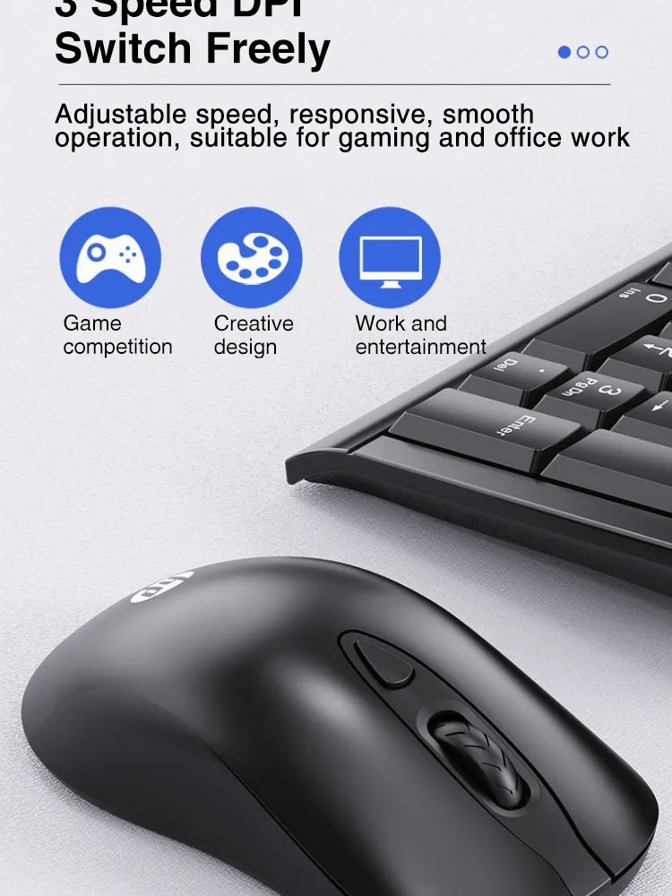 HP KM100 Keyboard and Mouse set USB wired 104key membrane waterproof ...