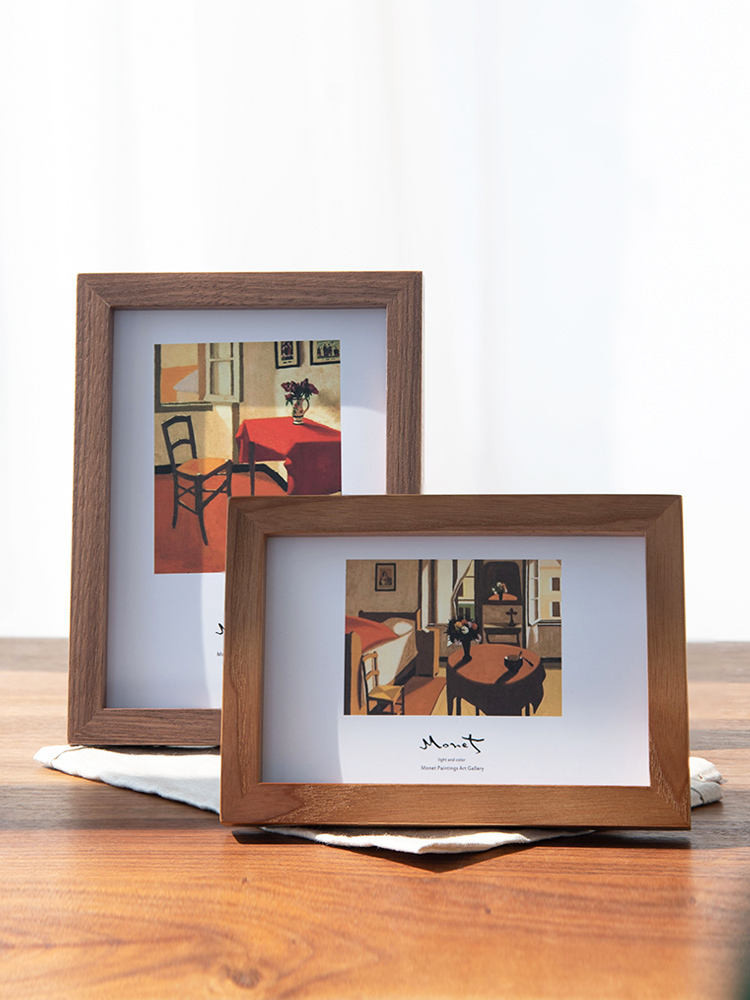 oakley frame/// Solid Wood Mortise And Tenon Right-angle Photo Frame ...