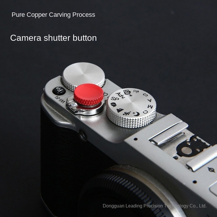 The camera's pure copper shutter button is suitable for Fuji, Leica ...