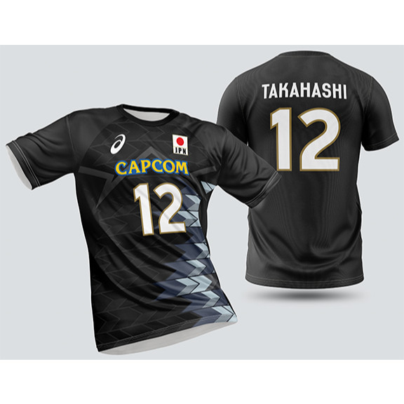【Free Custom Name & Number】Japan CAPCOM Men's Volleyball 2024 Team ...