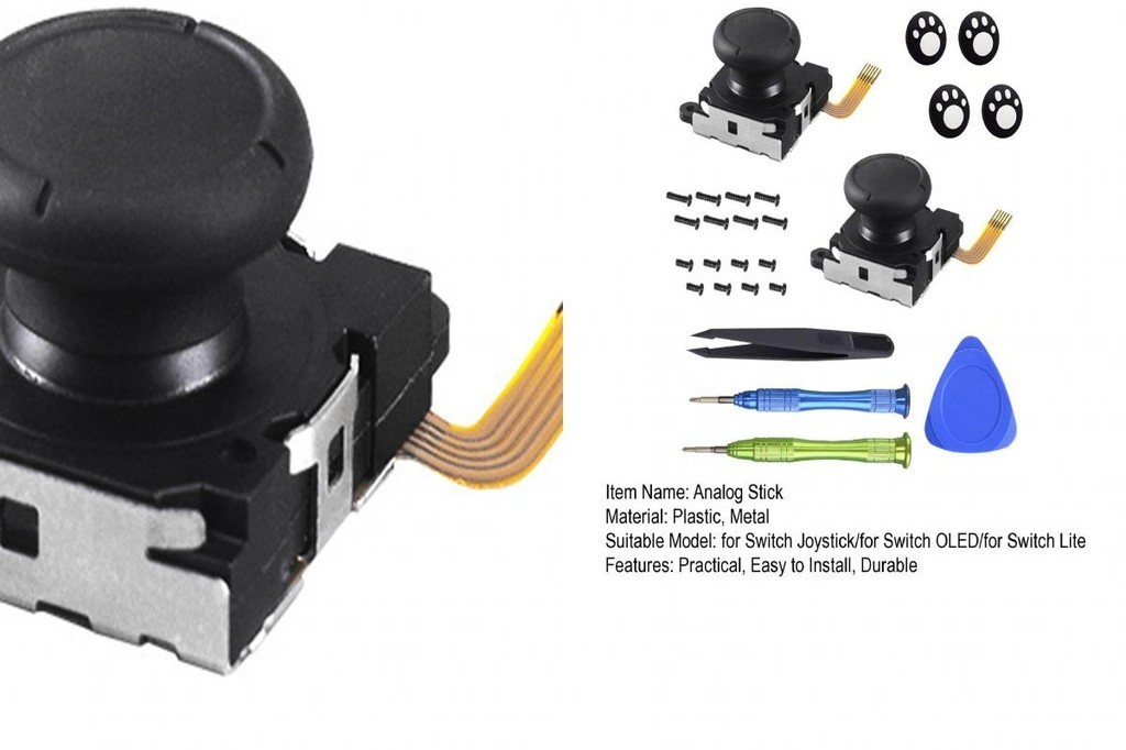 DIS_ Durable Replacement Handle Stable Gaming Analog Stick Enhanced ...