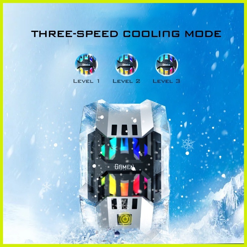⊙ ㍿ GAMEN Gaming Fan Cooler Radiator HP / Cooling Fan / Cooling Pad ...