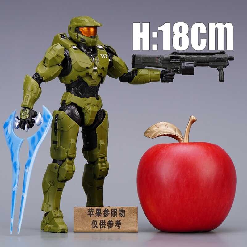 8 Sentinel Halo 5 Master Chienime Figure Mjolnir Mark VI Gen 3 Figurine ...