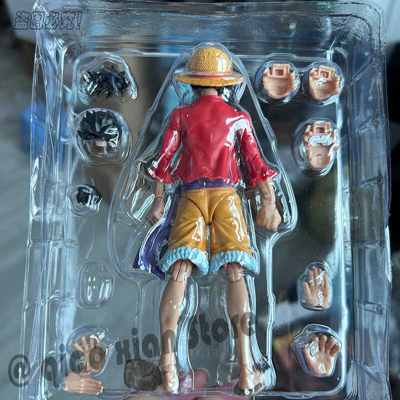 One Piece Action Figures Anime Luffy Roronoa Zoro Ace Figure Movable ...