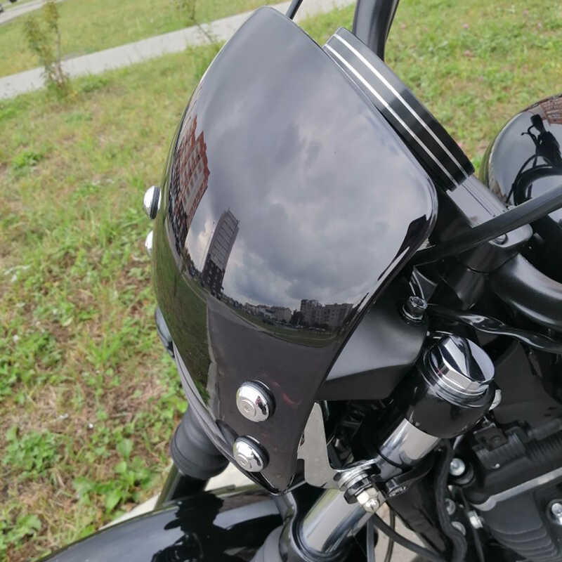 Bisikleta Accessories Para Harley Davidson 883R XL 883 Windscreen ...