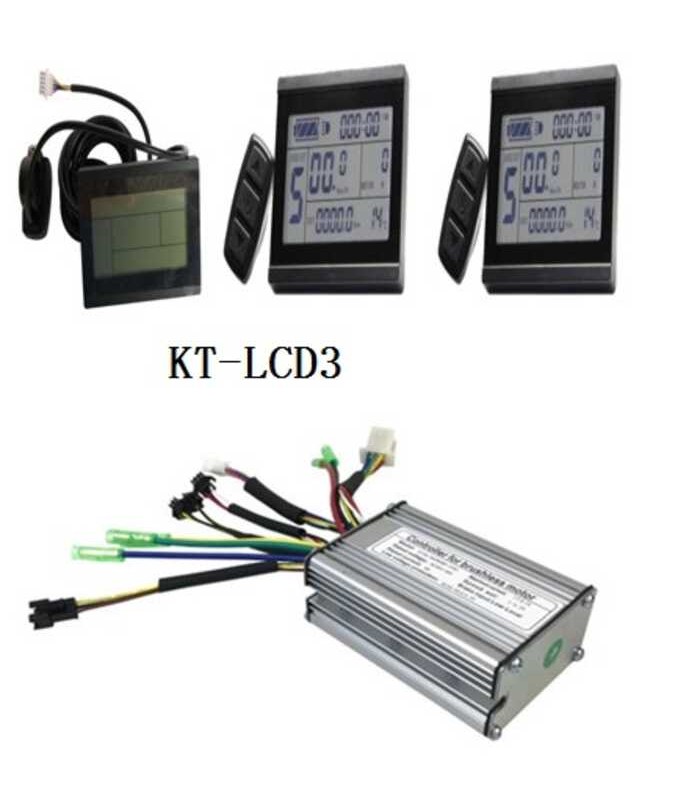 LCD4 KT E-bike LCD Display 36V 48V Ebike Computer for E Bike Kunteng ...