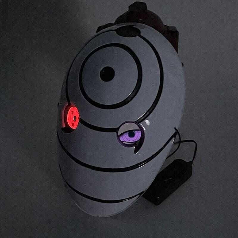 Uchiha Naruto Obito Mask A Fei Sanmagatama White Tiger Pattern Cos ...