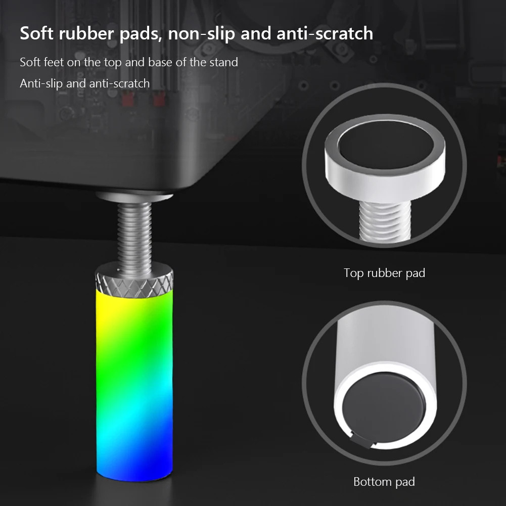RGB Anti Sag Bracket Holder Stand Vertical Mount GPU Brace Support ...