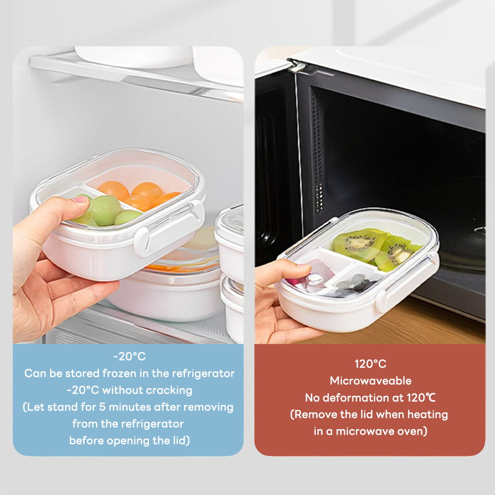 Lunch Box Thermal Bento Box Set Microwaveable Lunch Box Refrigerator ...