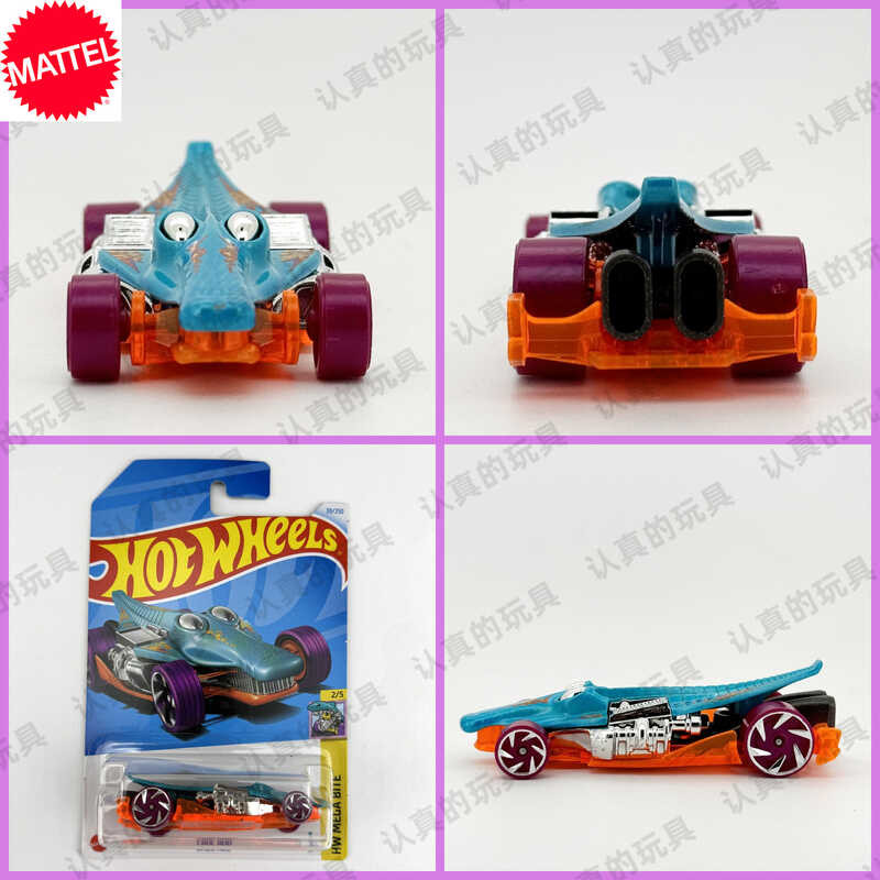 Wheels ★ Hot Let's Race CROC ROD Car 39 HW MEGA BITE 1/64 Diecast ...