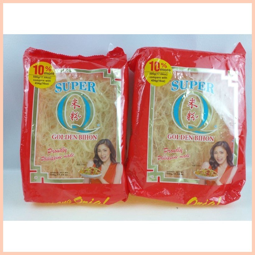 Super Q Bihon/Super Q Golden Bihon 500G | Shopee Philippines