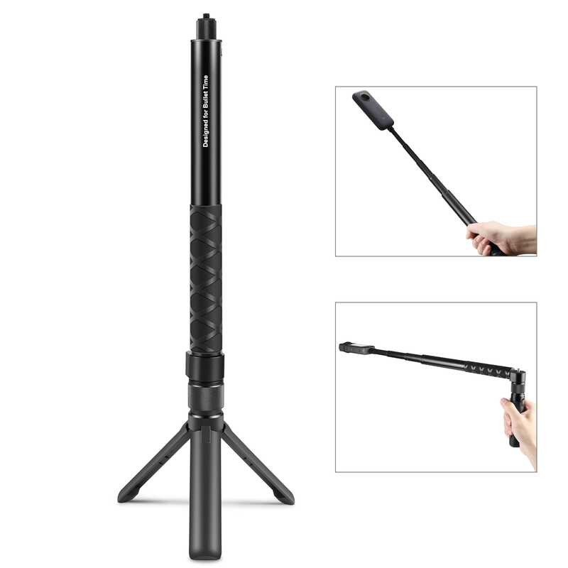 Insta360 X4/X3 For PULUZ Rotary Handle Desop Tripod Stand 110cm Selfie ...