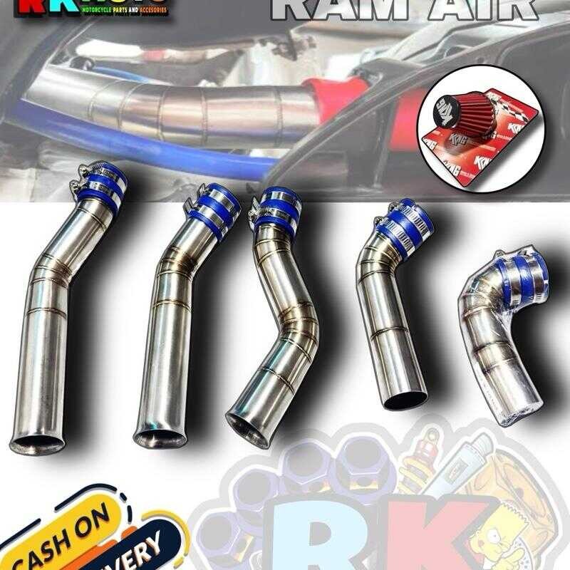 RAM AIR STAINLESS Nmax/Click/Wave Raider/Xrm/M3 CNC Jm227 | Shopee ...