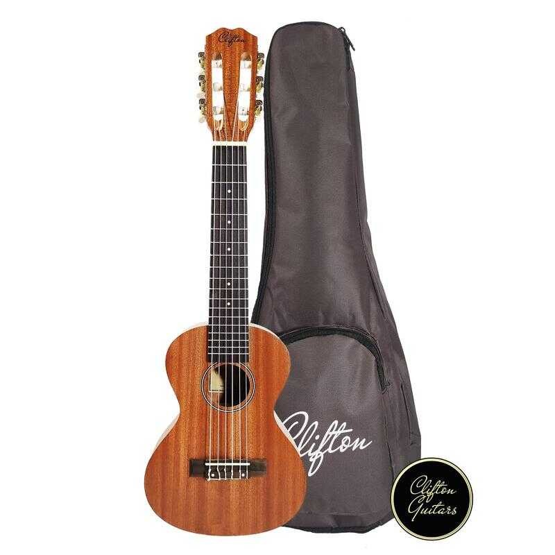 Clifton Gl-1 6 String Mahogany Guitalele Guitarlele Guilele Guitar ...