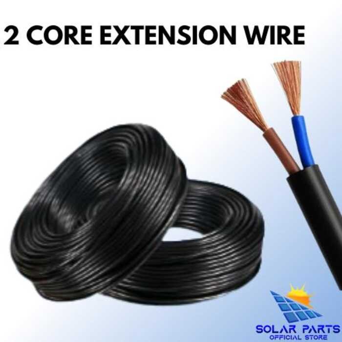 SOLAR PARTS Multicore Royal Cord 2 Core Wire Cable (1.5Mm, 2.5Mm, 4Mm ...
