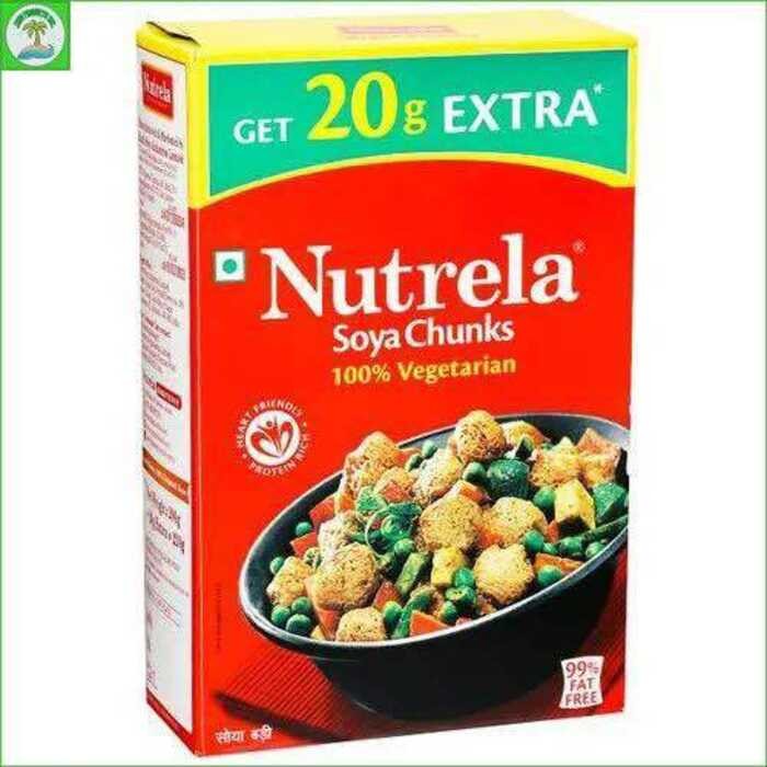 Nutrela SOYA Chunks 100% Vegtarian - From India 3Bd C26 | Shopee ...