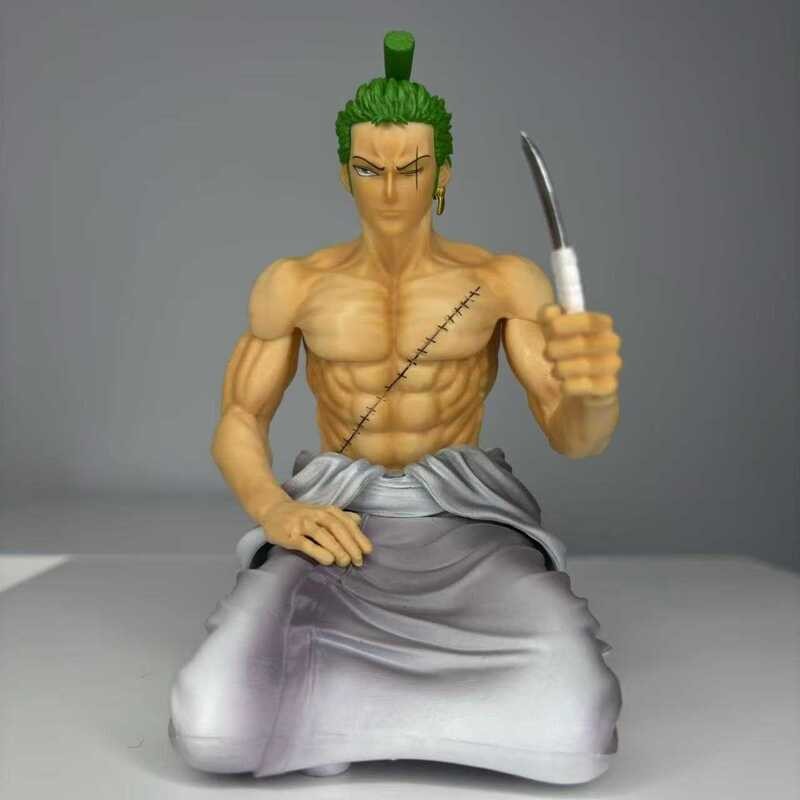 One Piece Kneeling Bathrobe Zoro One-Katana Flow Boxed Bagged Anime ...