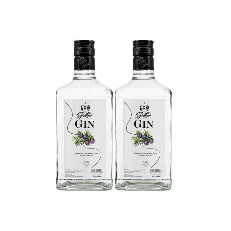 GSM Premium Gin 750Ml 2-Pack 968 | Shopee Philippines