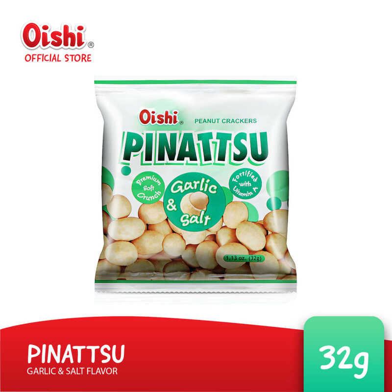 Pinattsu Garlic & Salt 32G | Shopee Philippines