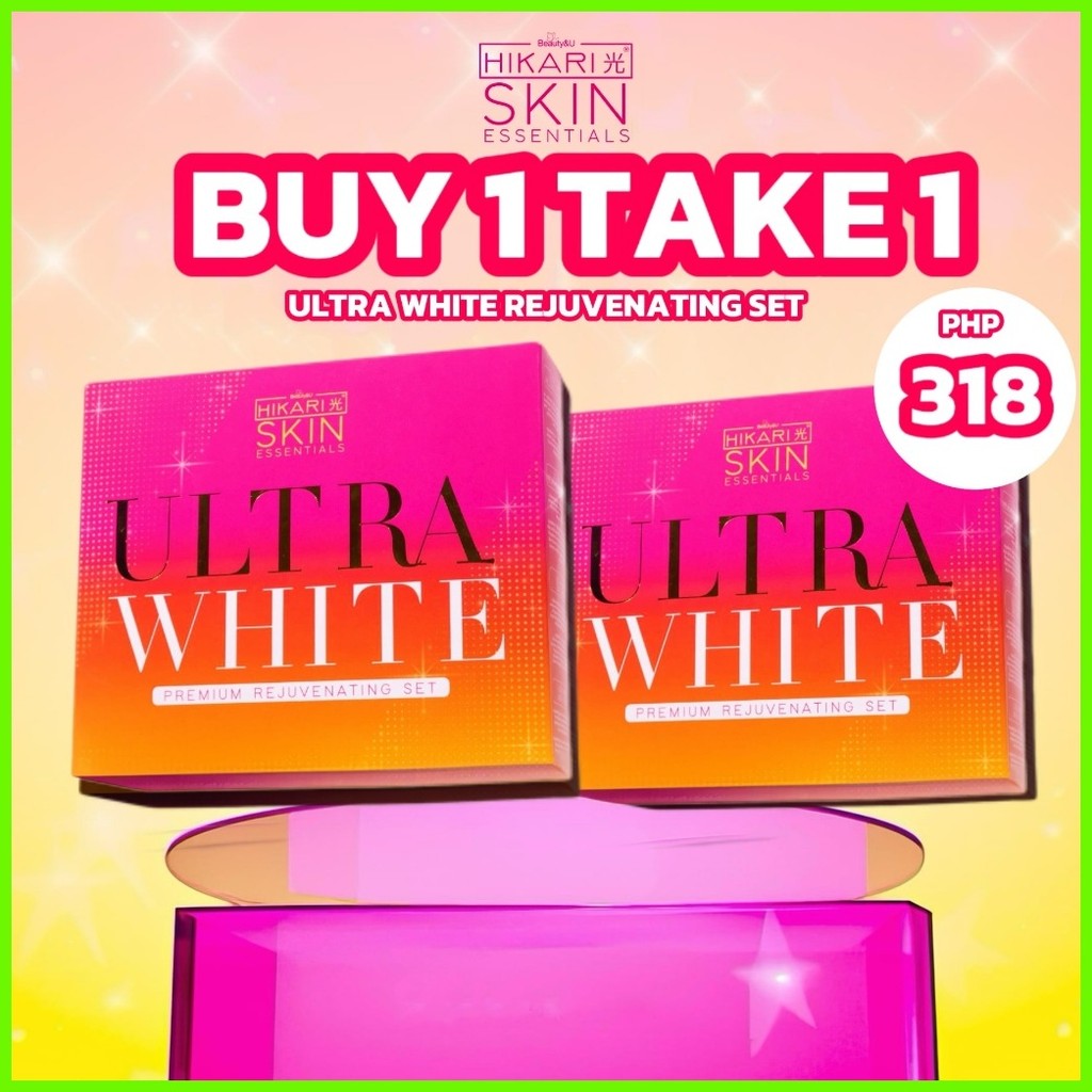 BUY1 TAKE1 HIKARI SKIN Ultra White Rejuvenating Set For All Skin Types ...