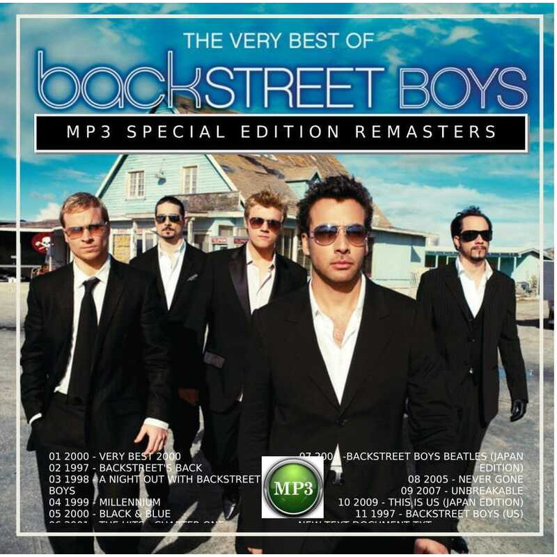 BACKSTREET BOYS Mp3 Music CD For PCCDROM And Compatibles (Not Playable ...