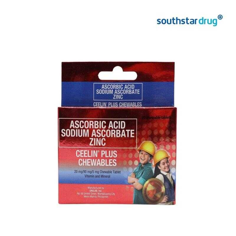 Ceelin Plus Chewables Tablet - 10S | Shopee Philippines