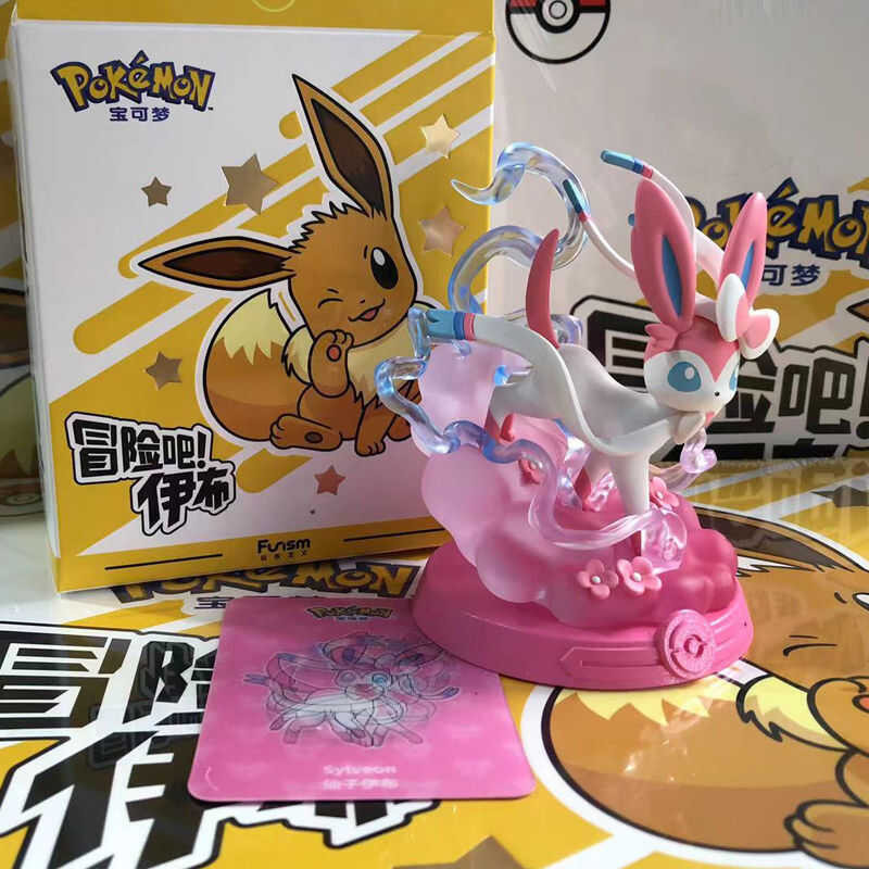 Pokémon Pokémon Official Go Eevee Adventure Series Blind Box Trendy Toy ...