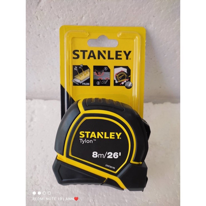 STANLEY 8M/26FT STHT36195 Tylon Measuring Tape | Shopee Philippines