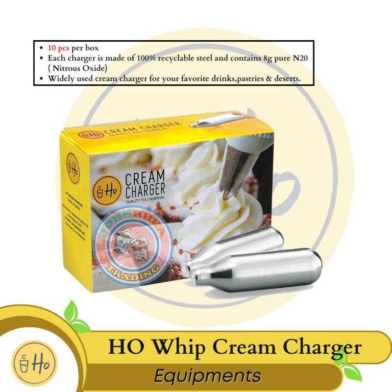 HO N20 Cream Chargers Whip Dispenser Oxygen Refill Sier 10Pcs 64E 195 ...