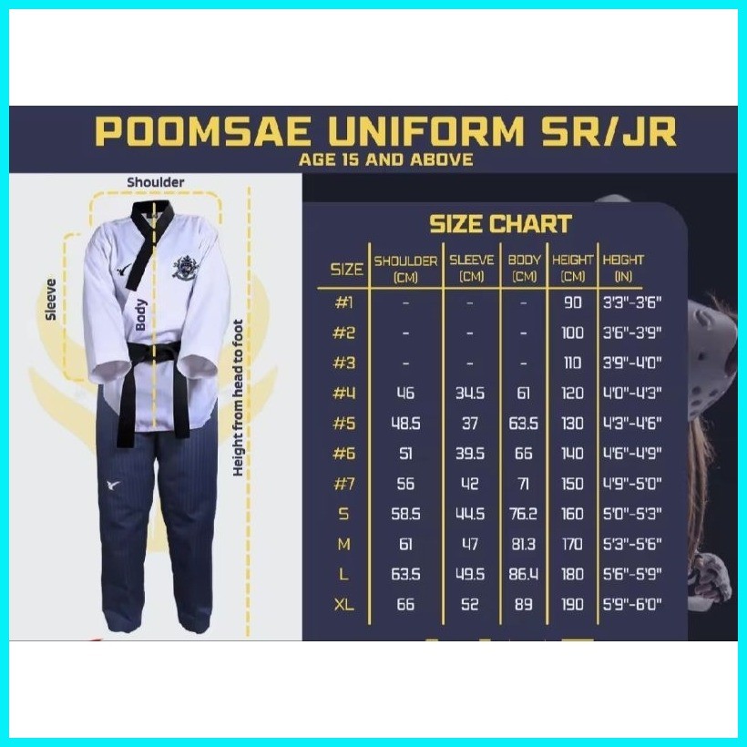 KIX JR/SR POOMSAE UNIFORM NEW(belt not included) | Shopee Philippines