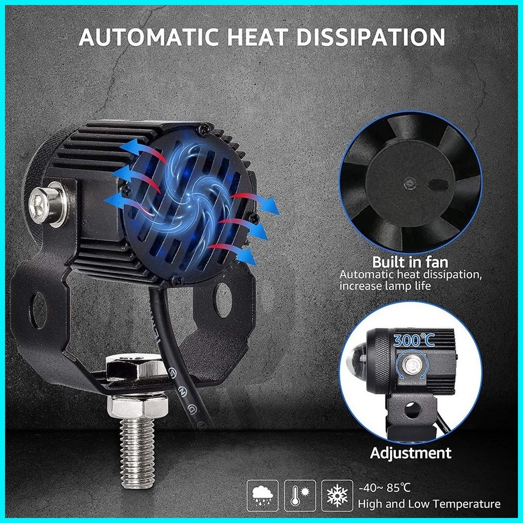 Mini driving light Mini driving light motorcycle Driving light Mini ...