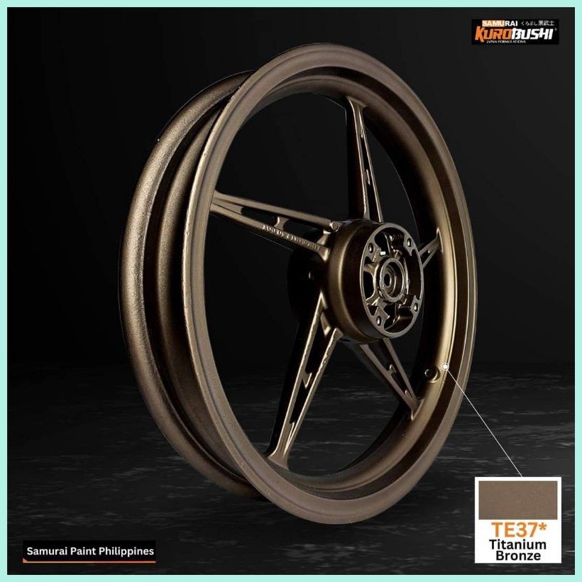 Samurai Paint TE37 Titanium Bronze 400ml | Shopee Philippines