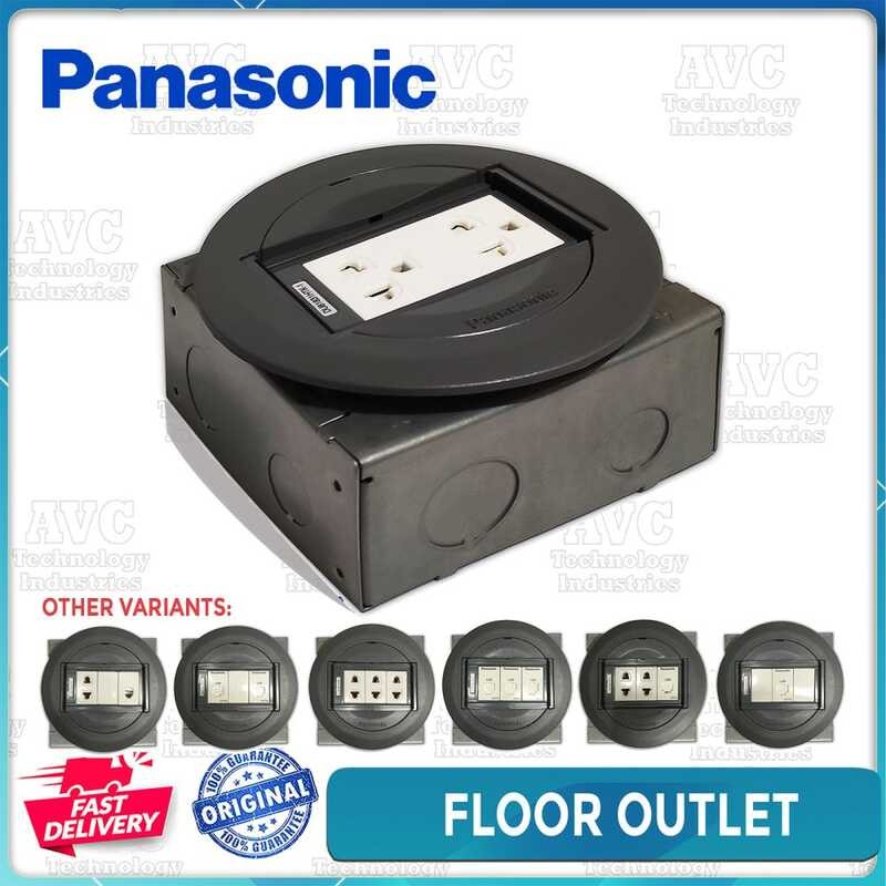 189 PANASONIC Floor Outlet With Grounding And Safety Shutter | Shopee ...