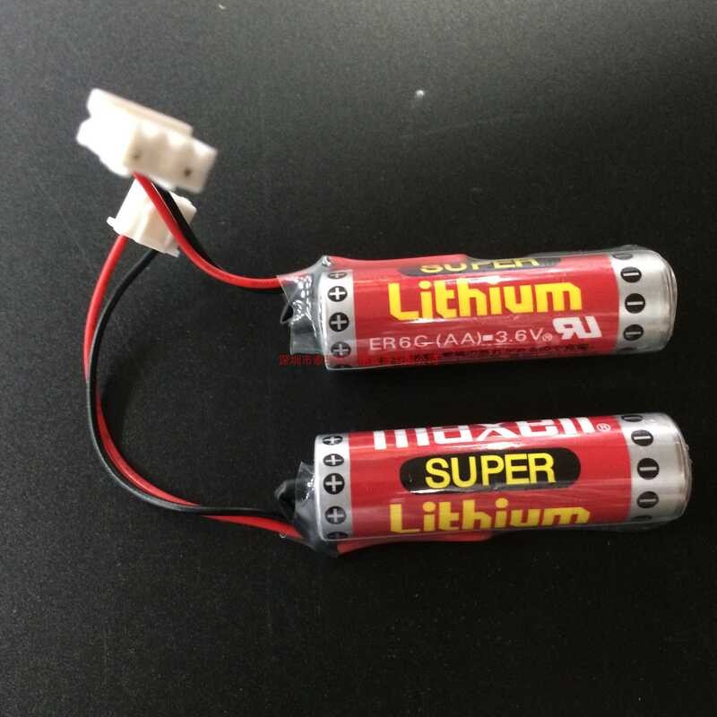 New Original ER6C AA 3.6V Mitsubishi FX Lithium Battery F2-40BL CNC ...