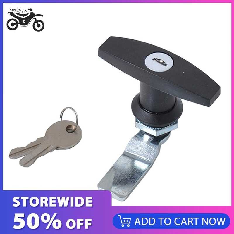 W 【Koo Tigers】Universal T-Handle Lock With 2 Key Cap Topper Camper ...