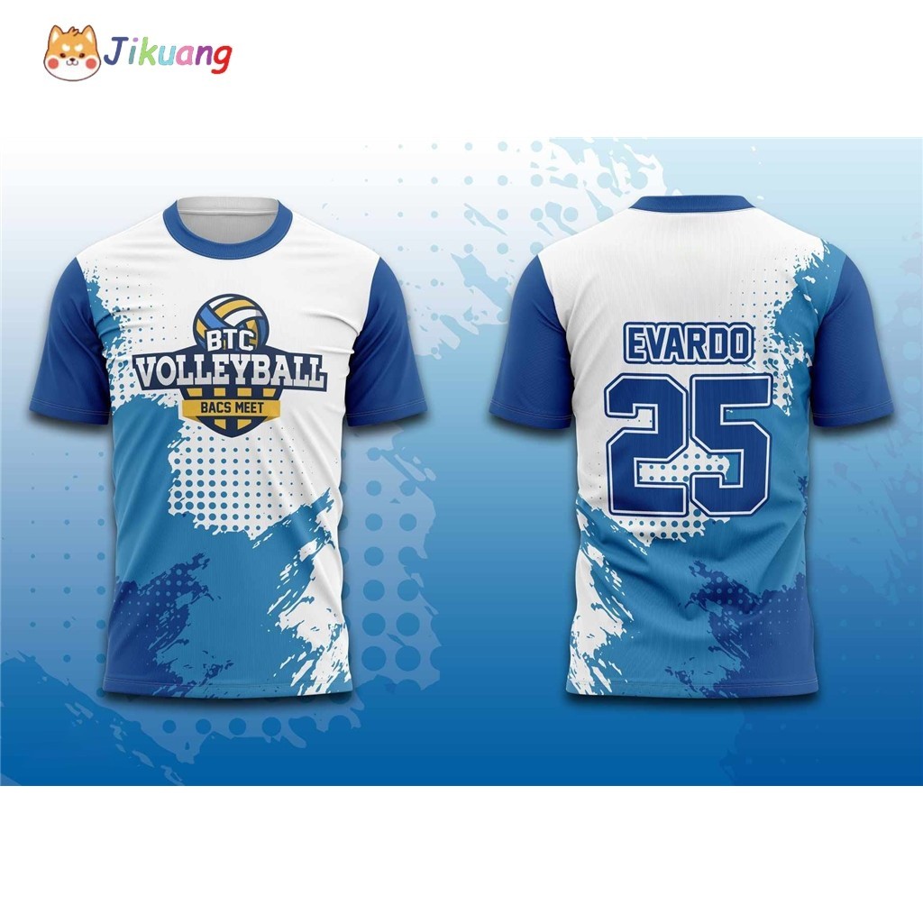 Volleyball Sublimation Free Team Custom T Shirt New Design 2025 VOLLEYBALL FULLY SUBLIMATED ...