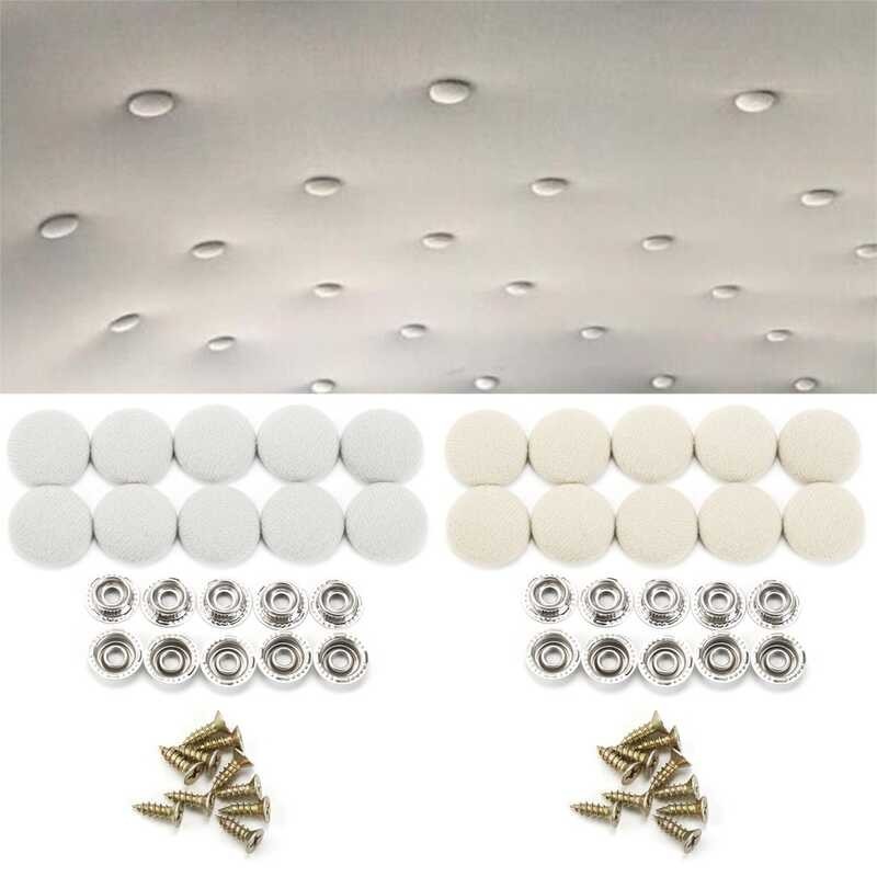 Ceiling Buckles Fixing Clips Interior Roof Cloth Screw Caps Rivet Fixer ...