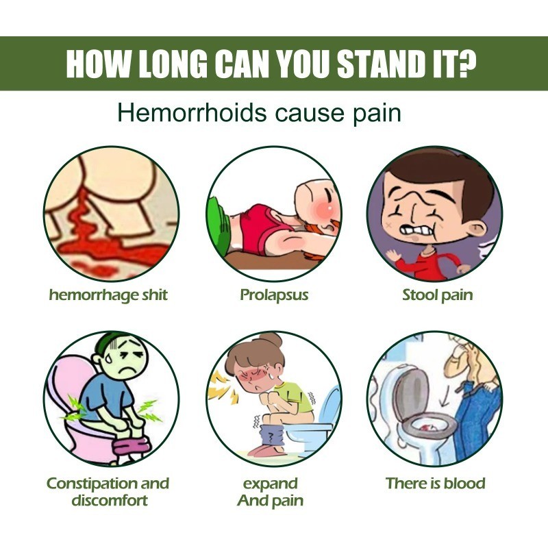 Hemorrhoid Pain Treatment Spray Repair External Internal Piles Fissure ...