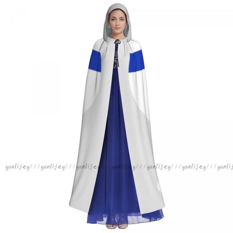 Heart Ang Of Israel Cloak Hooded Cosplay Kostum Halloween Adult Long ...