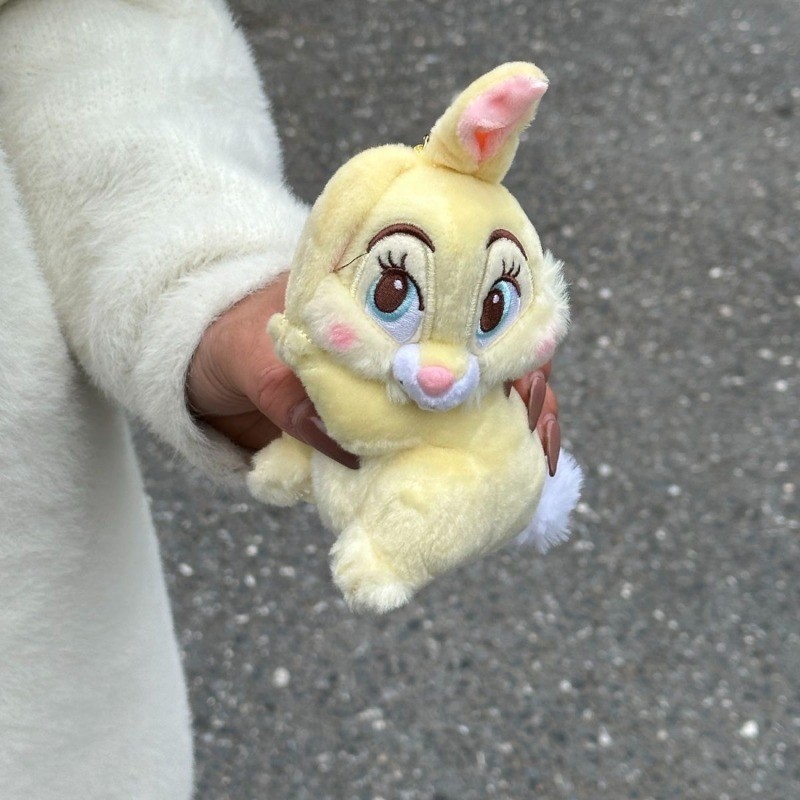 Cute Cartoon Blush Bunny Doll Pendant Plush Doll Keychain Gift | Shopee ...