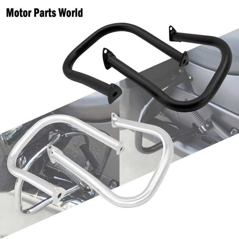 Motorcycle Highway Saddlebag Crash Bar Guard Rear Protection Bumper ...