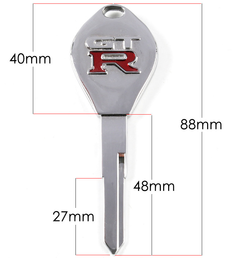 1 Piece Metal Alloy Key Embryos for Honda GT R motorcycle Storm Eye ...