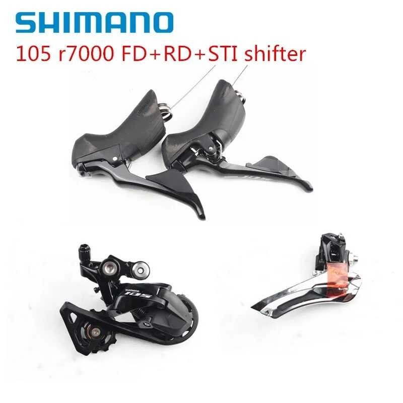 SHIMANO 105 R7000 Ultegra R8000 2X11 Speed Groupset Kit Shifter Derailleur Front Rear SS GS ...