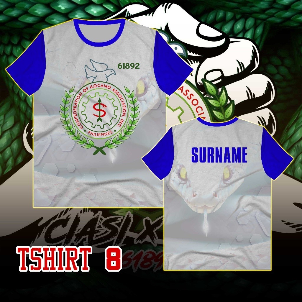Ciasi Full Sublimation Tshirt - Design 8 | Shopee Philippines