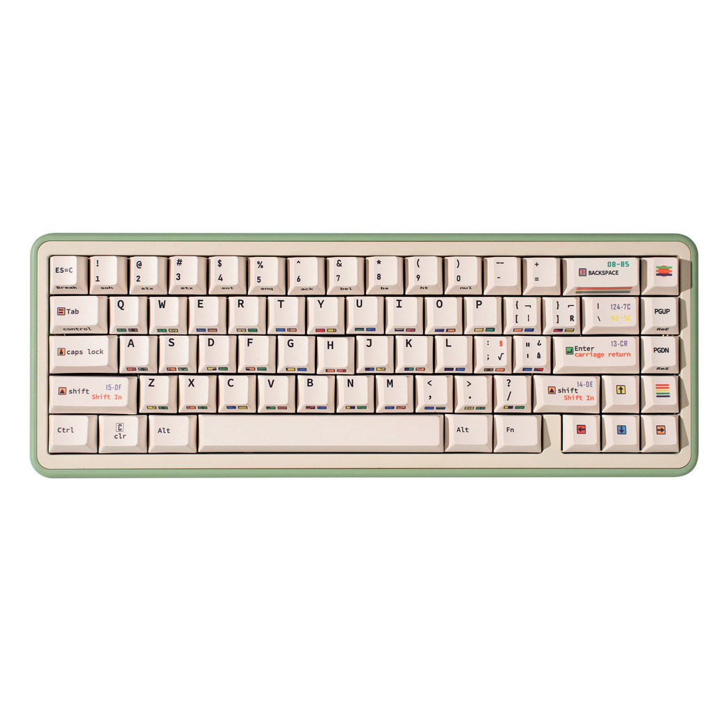 C64 Resin R2 Keycaps 147 Keys BOW colorful PBT cherry profile Keycaps ...